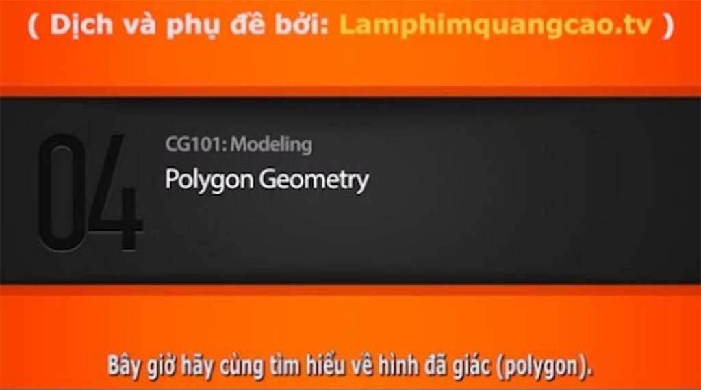 CG 101: Polygon – lưới đa giác - chia sẻ bởi Làm Phim Quảng Cáo .TV
