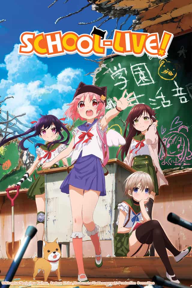 ‘School-Live!’ Phiên Bản Live – Action Sẽ Ra Rạp Vào Năm Sau - chia sẻ ...