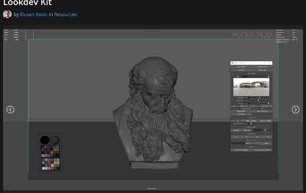 Lookdev Kit Cho Các Anh Em Dùng Maya - Free - chia sẻ bởi Làm Phim ...