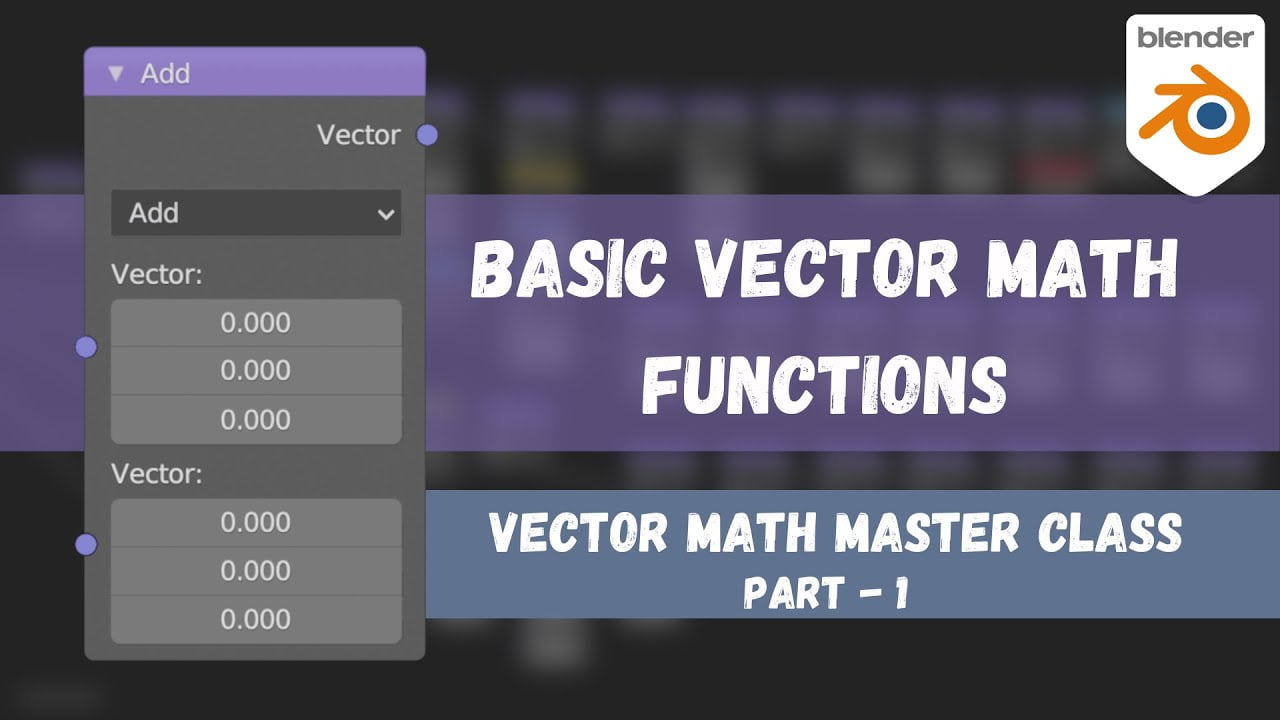 Biết Toán Vector Cho Blender Là Giỏi Geometry Node Luôn - chia sẻ bởi ...